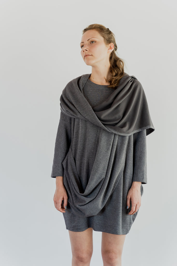 Big Band Dress in Taupe – ABLESIA